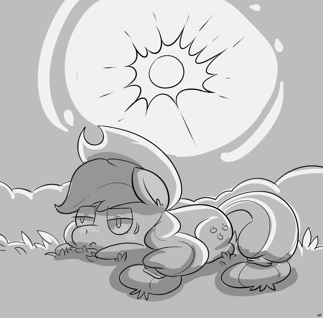 Le Poney Blanc - [Art] Instant art #256