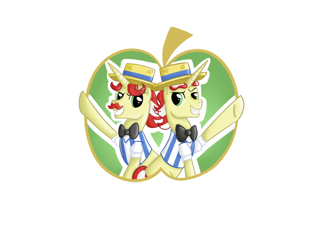 #1087568 - safe, artist:pumpkinkikile, flam, flim, duo, flim flam ...