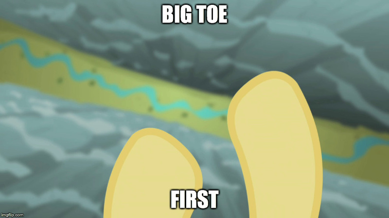 Spongebob Floor It Big Toe Meme | Viewfloor.co
