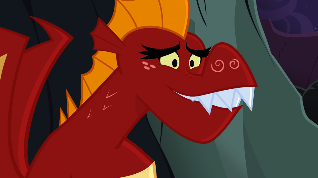 #1078691 - safe, alternate version, artist:queencold, garble, dragon ...