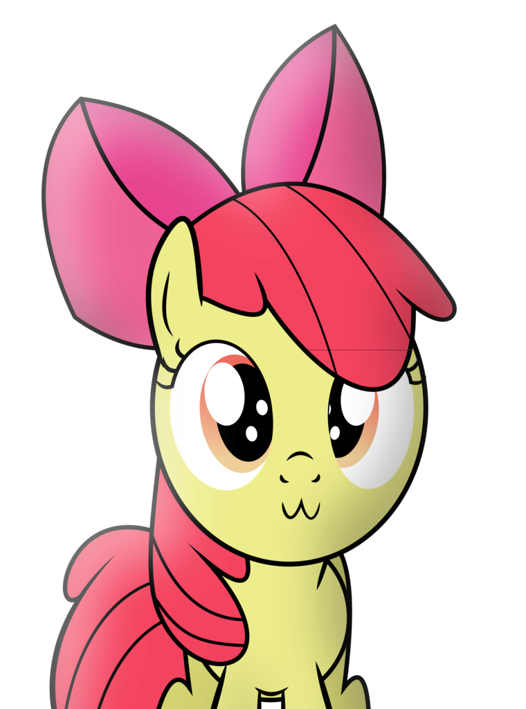 #1092920 - safe, artist:graytyphoon, apple bloom, g4, :3, female, high ...