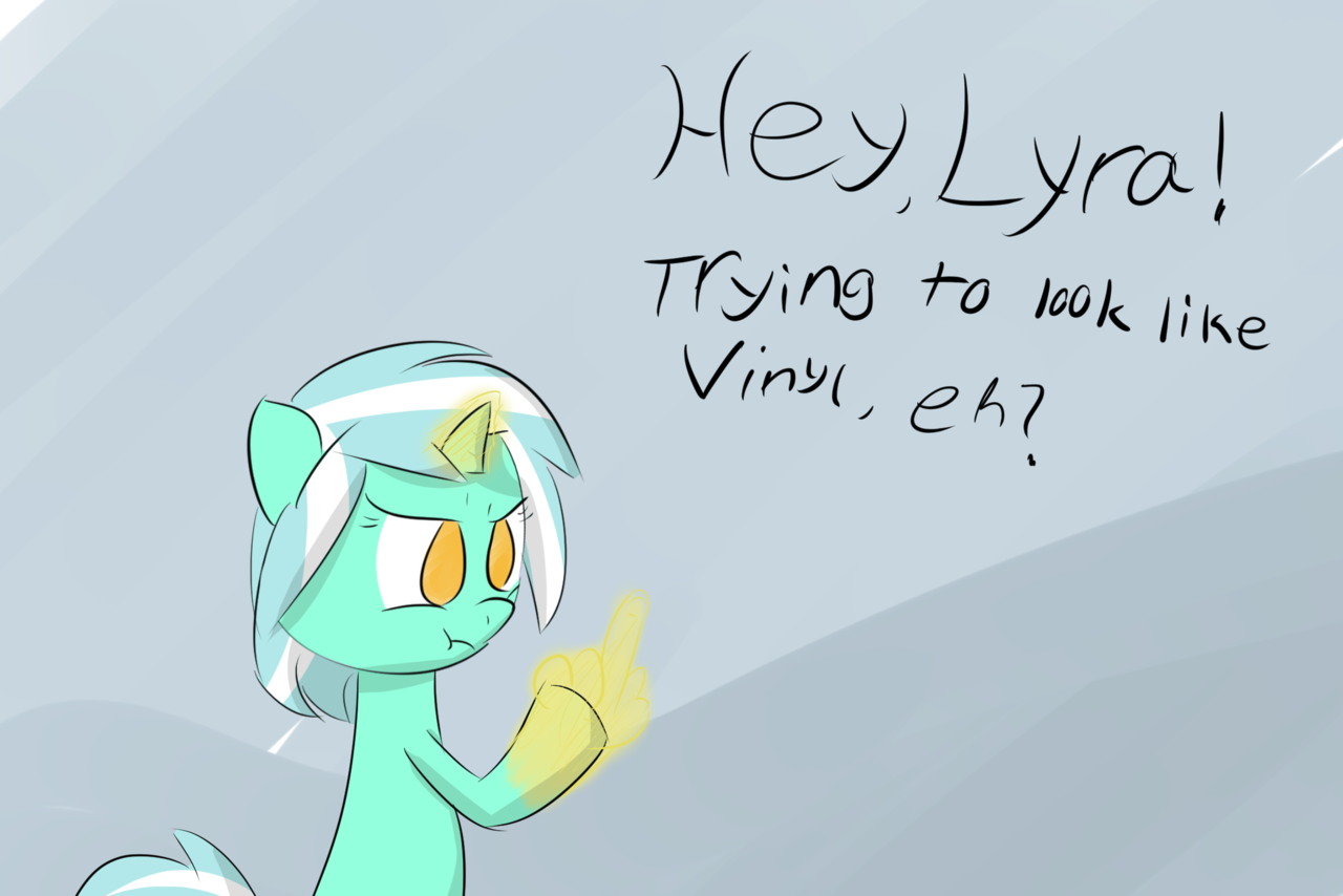 #1094968 - safe, artist:wenni, lyra heartstrings, g4, alternate ...