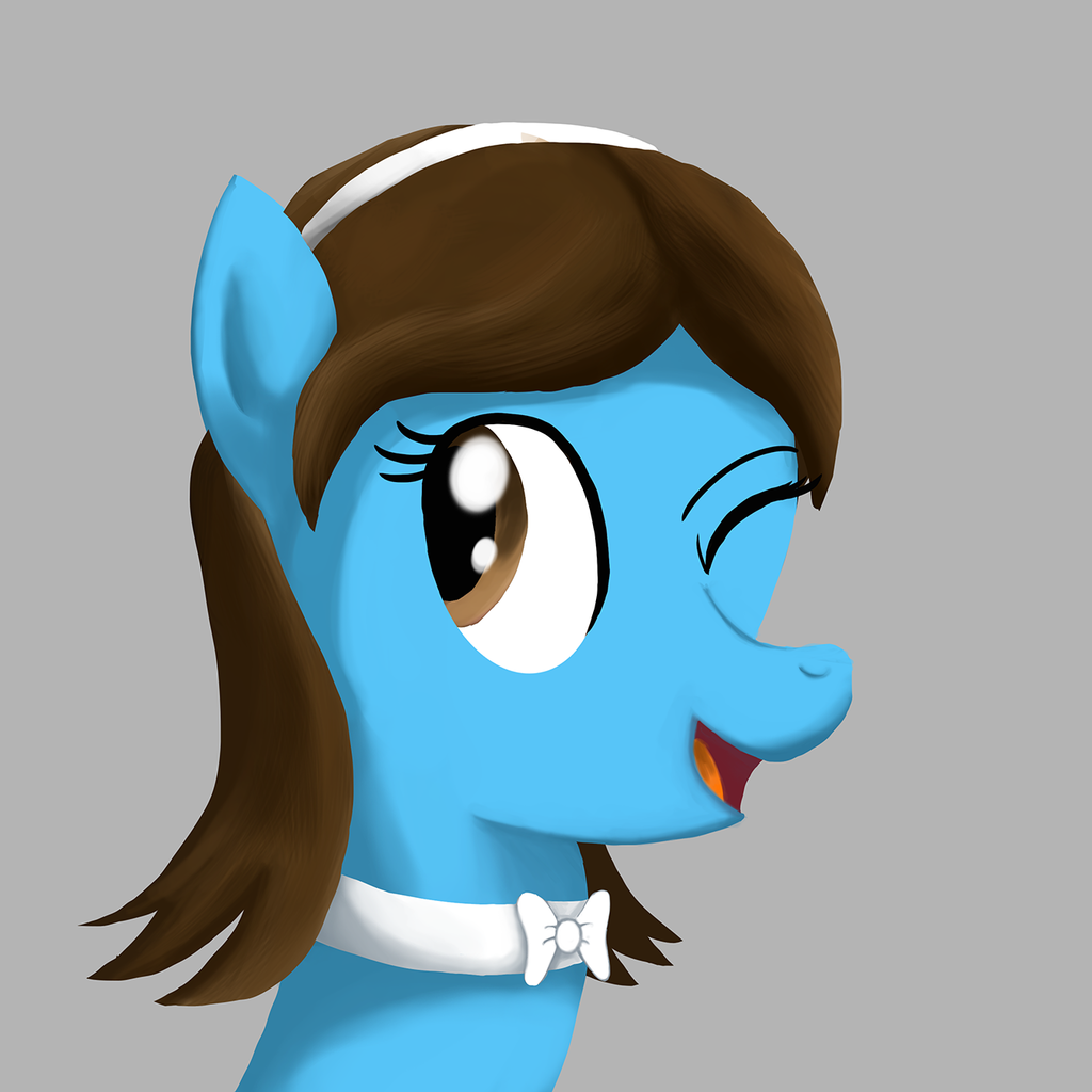 #1095291 - safe, artist:egstudios93, oc, oc only, oc:bella voce, earth pony, pony, bowtie, bust ...