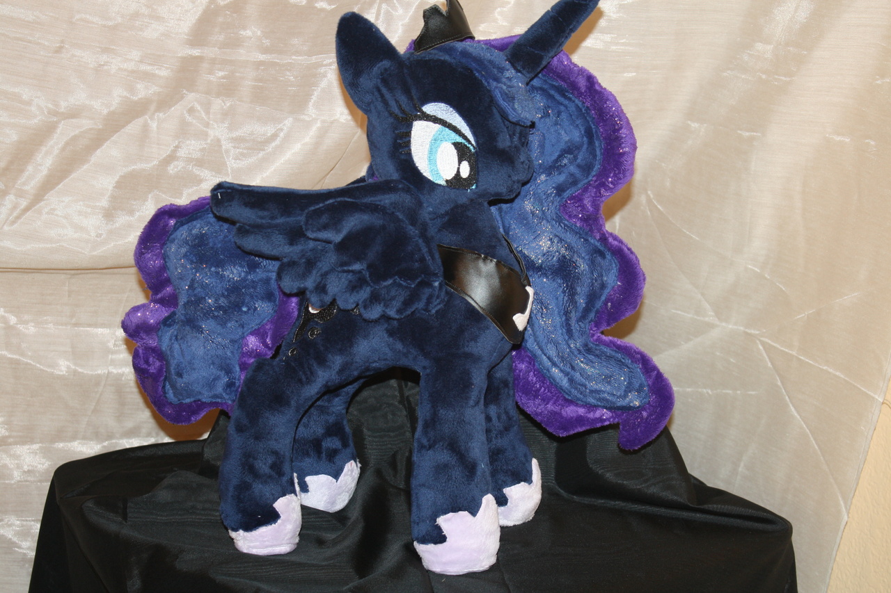 #1098093 - safe, artist:kym667103, princess luna, irl, photo, plushie ...