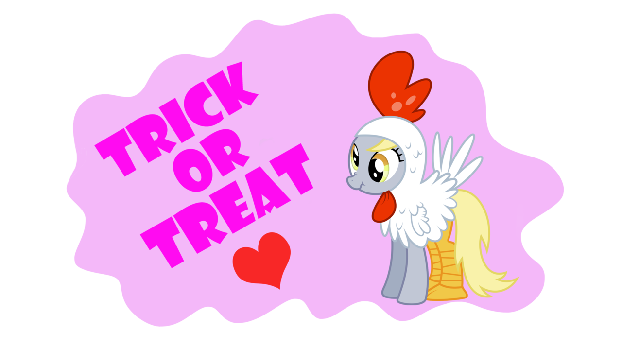 #1079753 - safe, artist:atmospark, derpy hooves, pegasus, pony, chicken ...