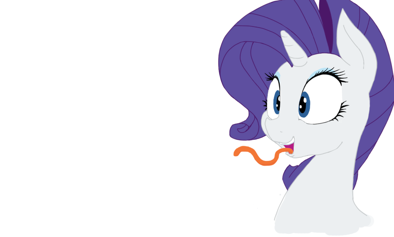 #1079844 - safe, artist:fatalqueef, rarity, female, long tongue, open ...