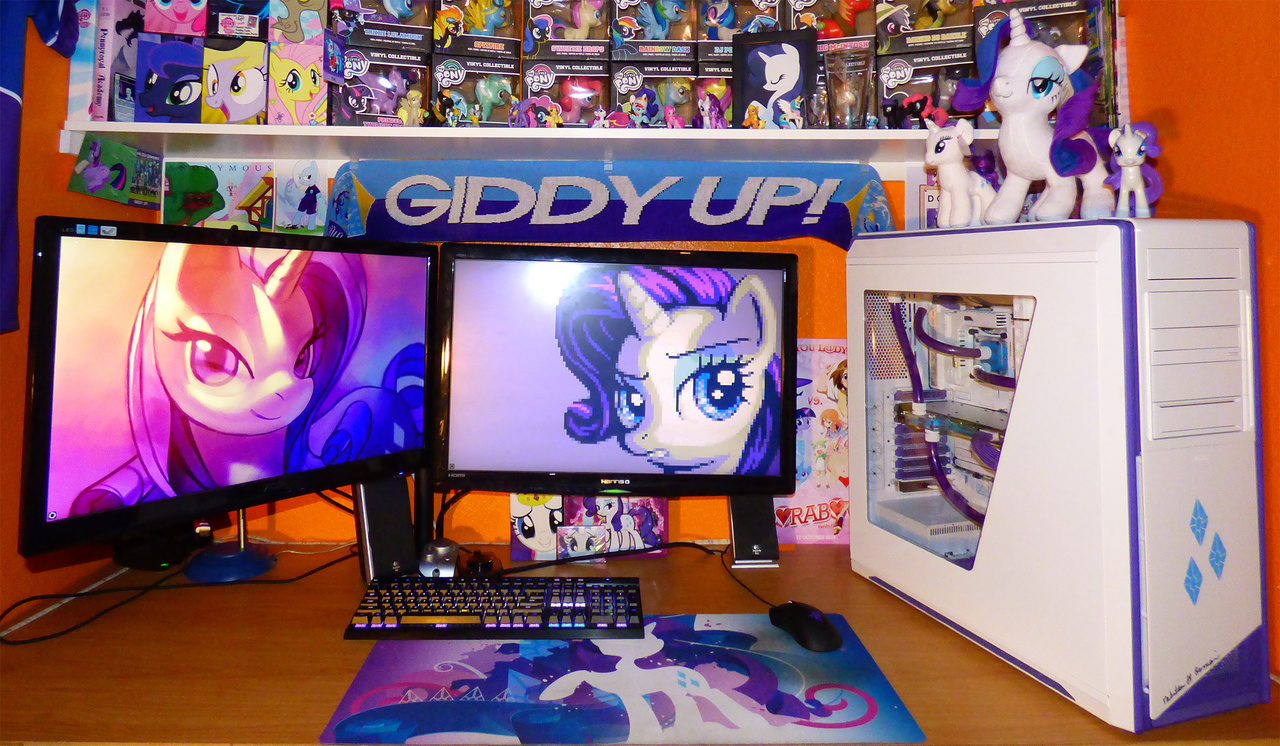 #1081684 - safe, big macintosh, derpy hooves, dj pon-3, fluttershy ...