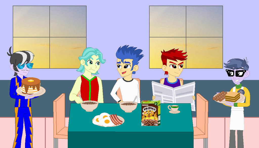 #1106000 - safe, artist:karalovely, brawly beats, flash sentry, micro ...