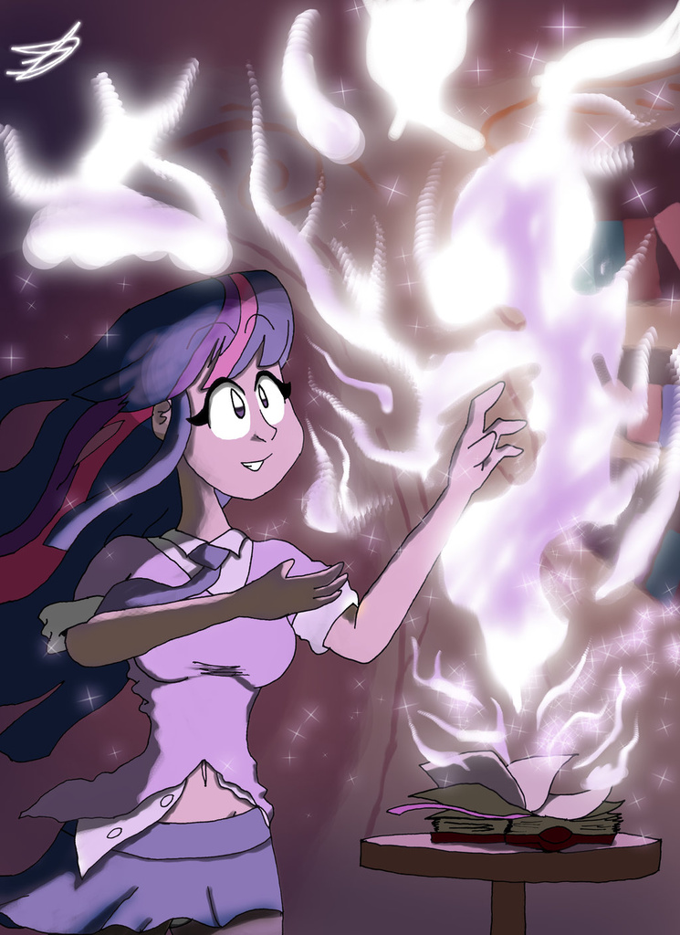 #1107419 - safe, artist:ringteam, twilight sparkle, human, book, female ...