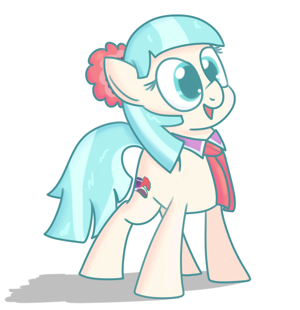 #1111085 - safe, artist:mr-degration, coco pommel, female, simple ...