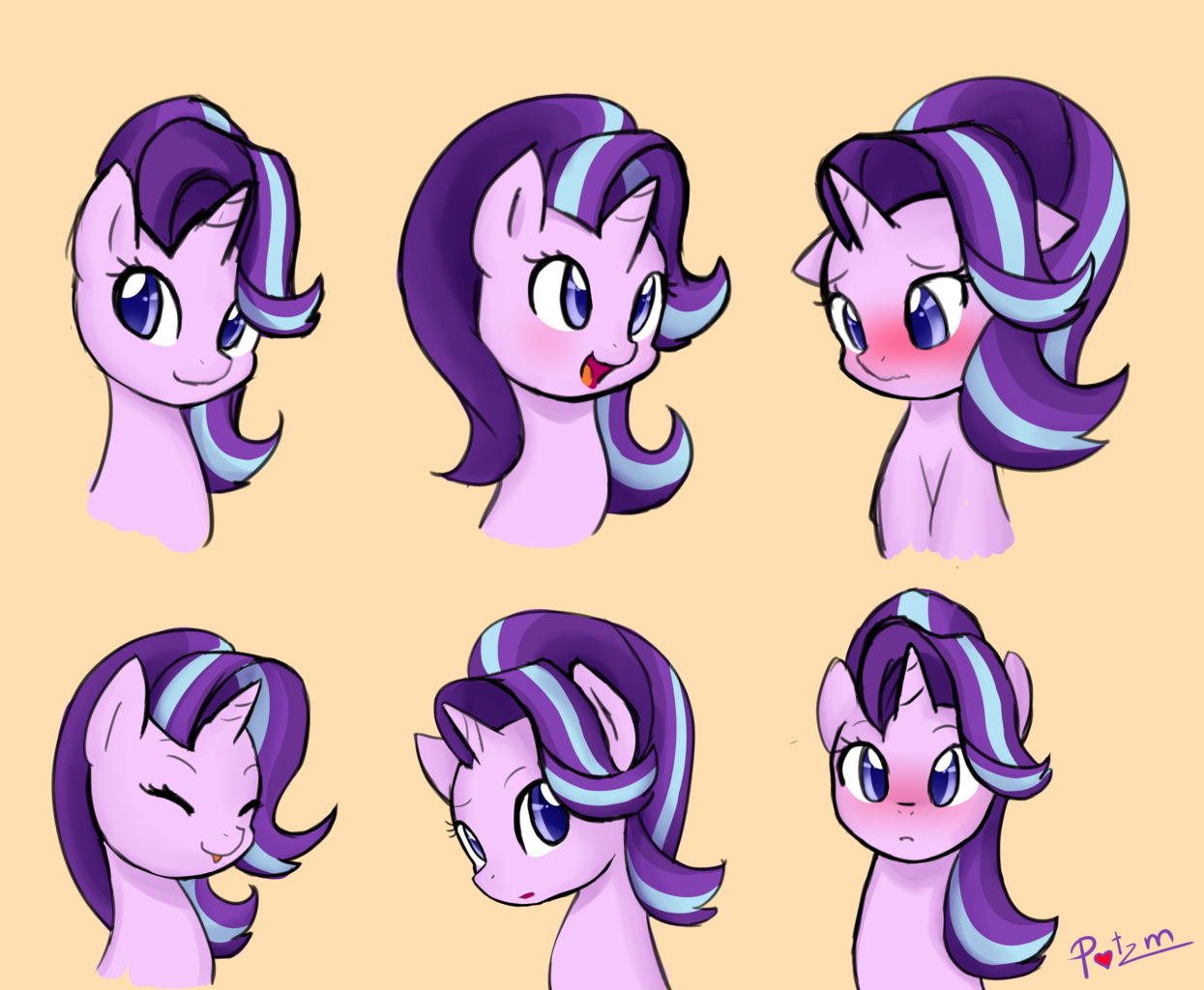 #1113918 - safe, artist:potzm, starlight glimmer, pony, unicorn, g4 ...