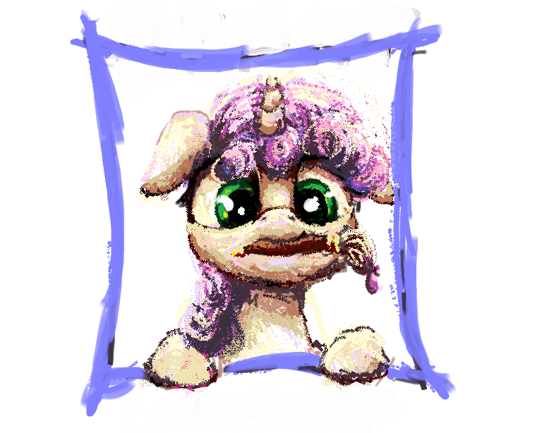 #1114290 - safe, artist:nemo2d, sweetie belle, g4, female, ms paint ...
