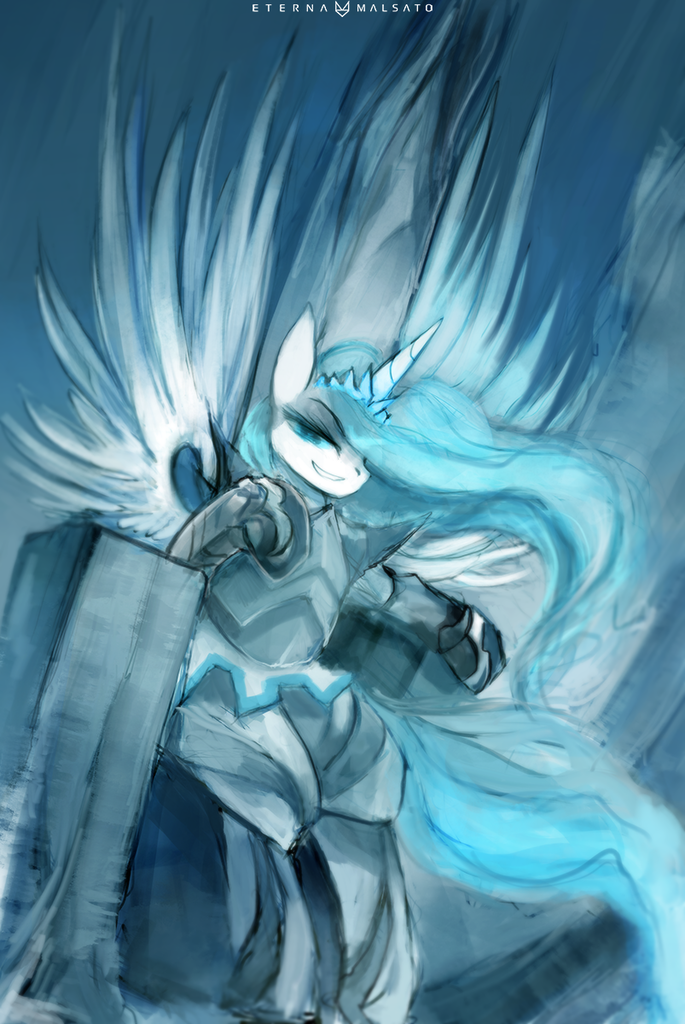 #1115516 - safe, artist:foxinshadow, princess celestia, oc, oc:princess ...