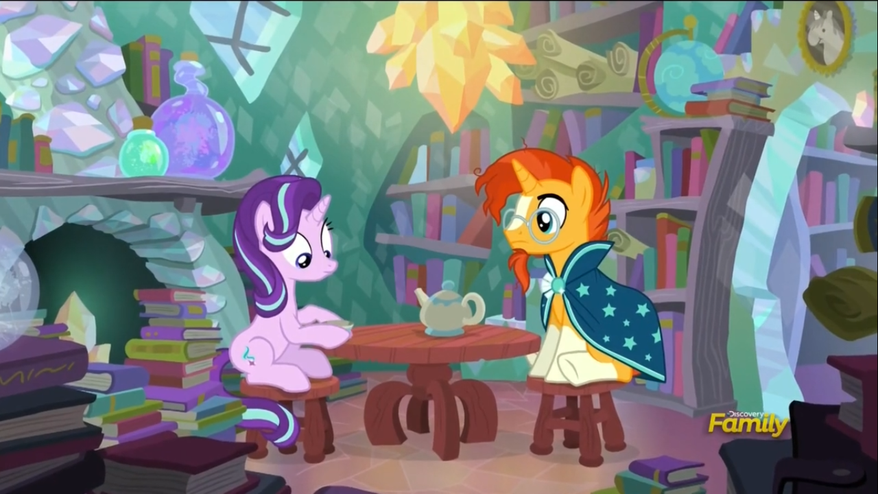#1119485 - safe, screencap, starlight glimmer, sunburst, pony, unicorn ...