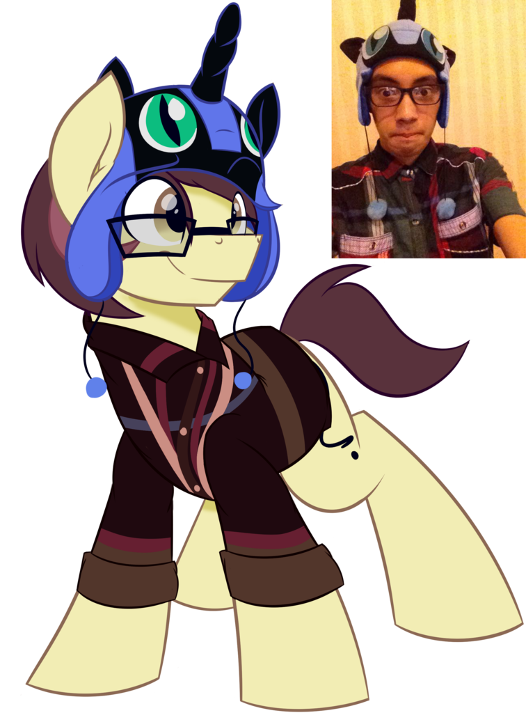 #1119562 - safe, artist:artsyambi, oc, oc only, oc:ambiguity, hat, solo ...