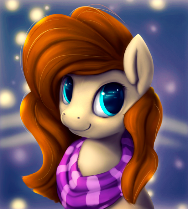 #1101730 - safe, artist:rodrigues404, oc, oc only, clothes, scarf, solo ...