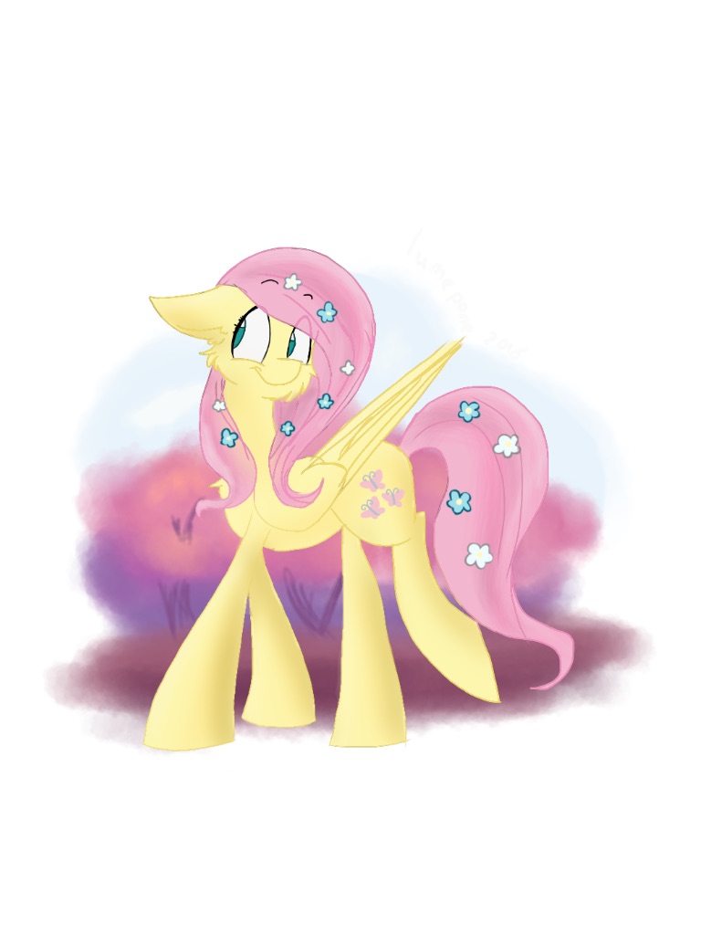 #1103166 - safe, artist:lumepone, fluttershy, cheek fluff, female ...