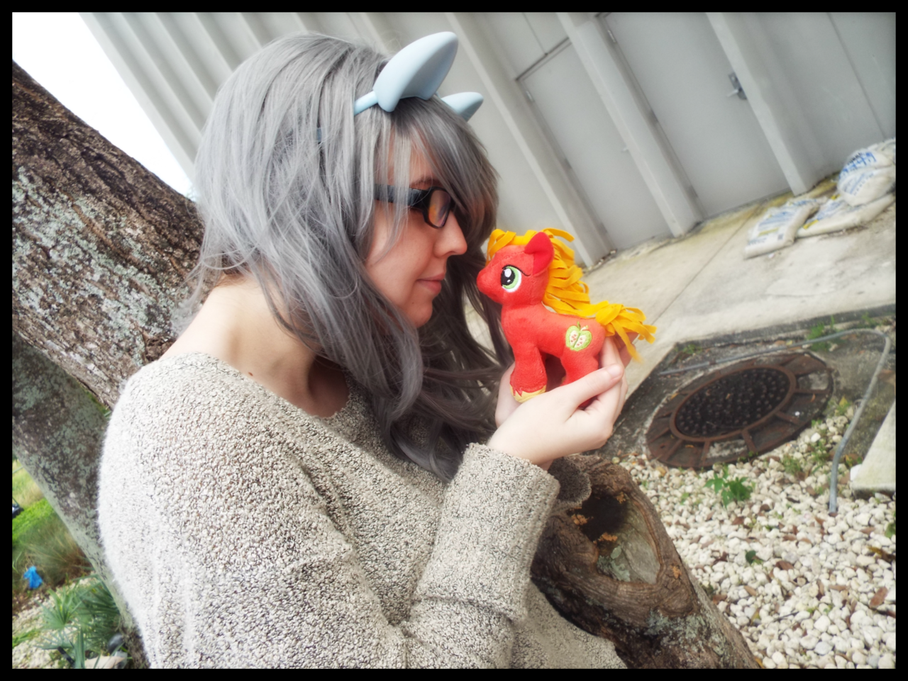 #1103192 - safe, artist:krazykari, big macintosh, marble pie, human ...