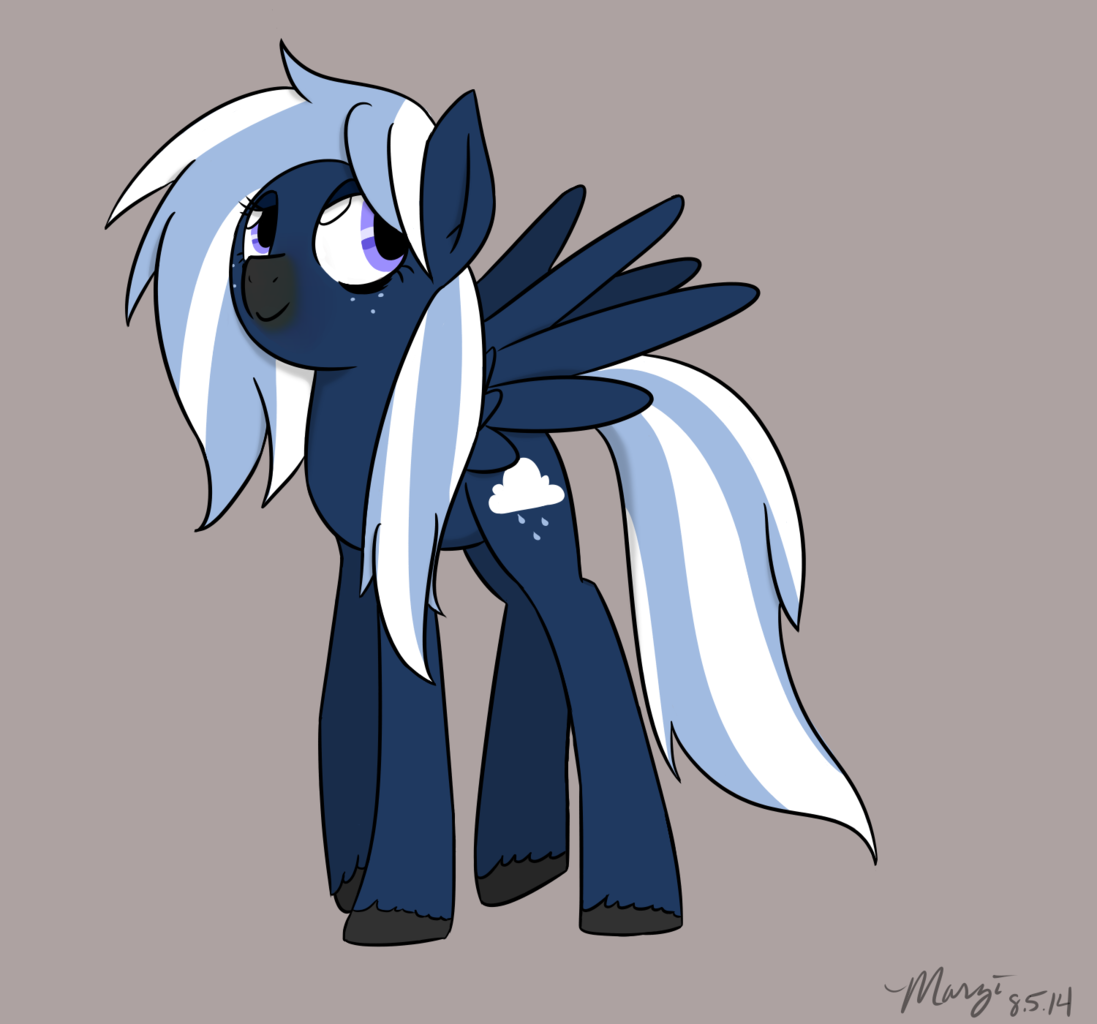 #1104418 - safe, artist:melodicmarzipan, oc, oc only, oc:rain chaser ...