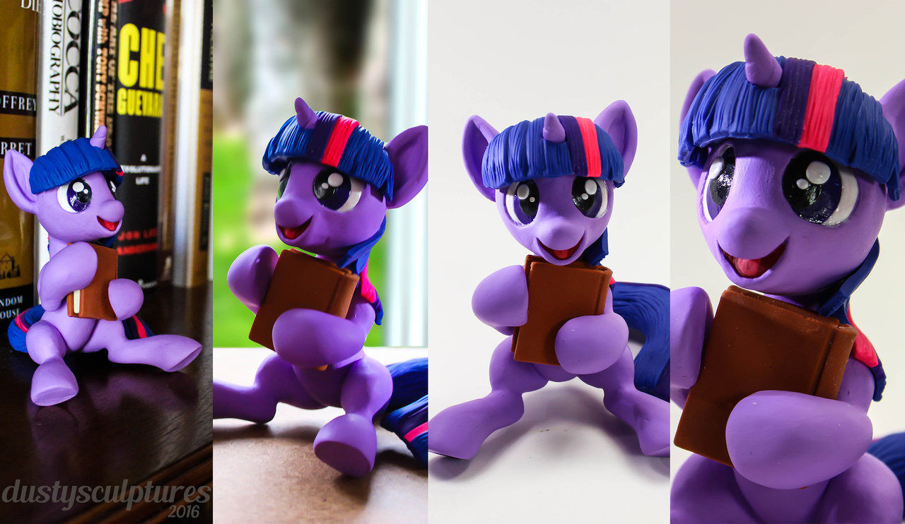 #1130620 - safe, artist:dustysculptures, twilight sparkle, adorkable ...