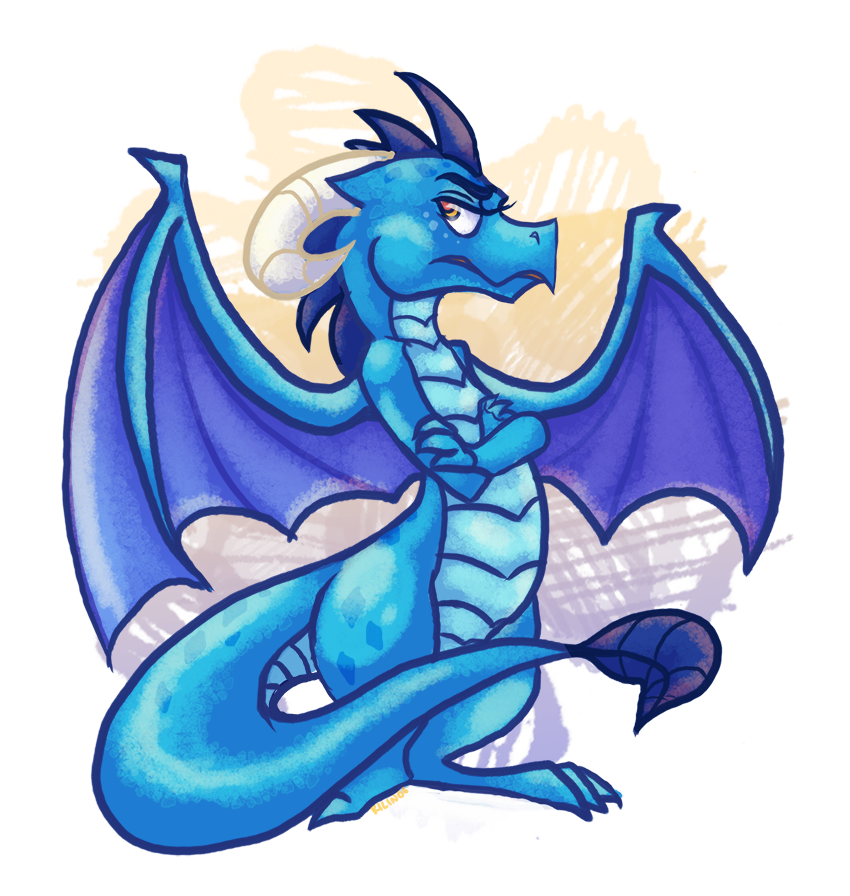 #1133330 - safe, artist:mintykoneko, princess ember, dragon, g4 ...