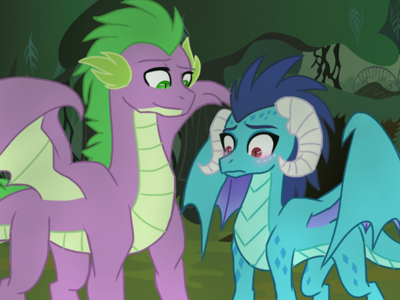 Spike x Ember Art Thread - Spike x Ember - Fimfiction