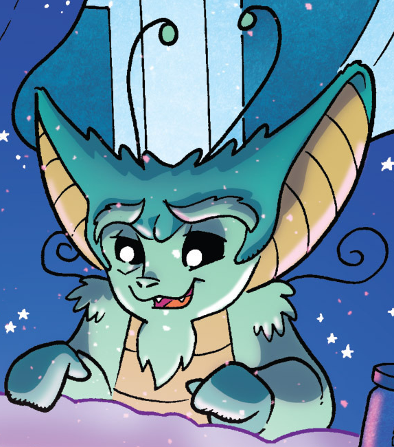 #1140070 - safe, idw, official comic, gaiman, nyx (moon creatures), g4 ...