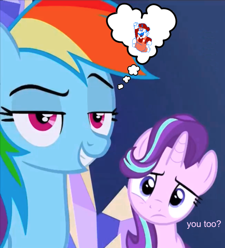#1124014 - safe, rainbow dash, starlight glimmer, g4, the crystalling ...