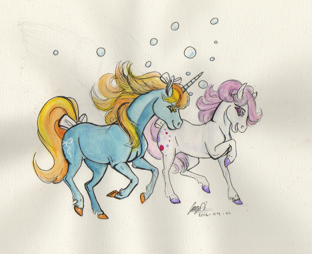 #1125495 - safe, artist:sagastuff94, ribbon (g1), sweet stuff, g1, cute ...