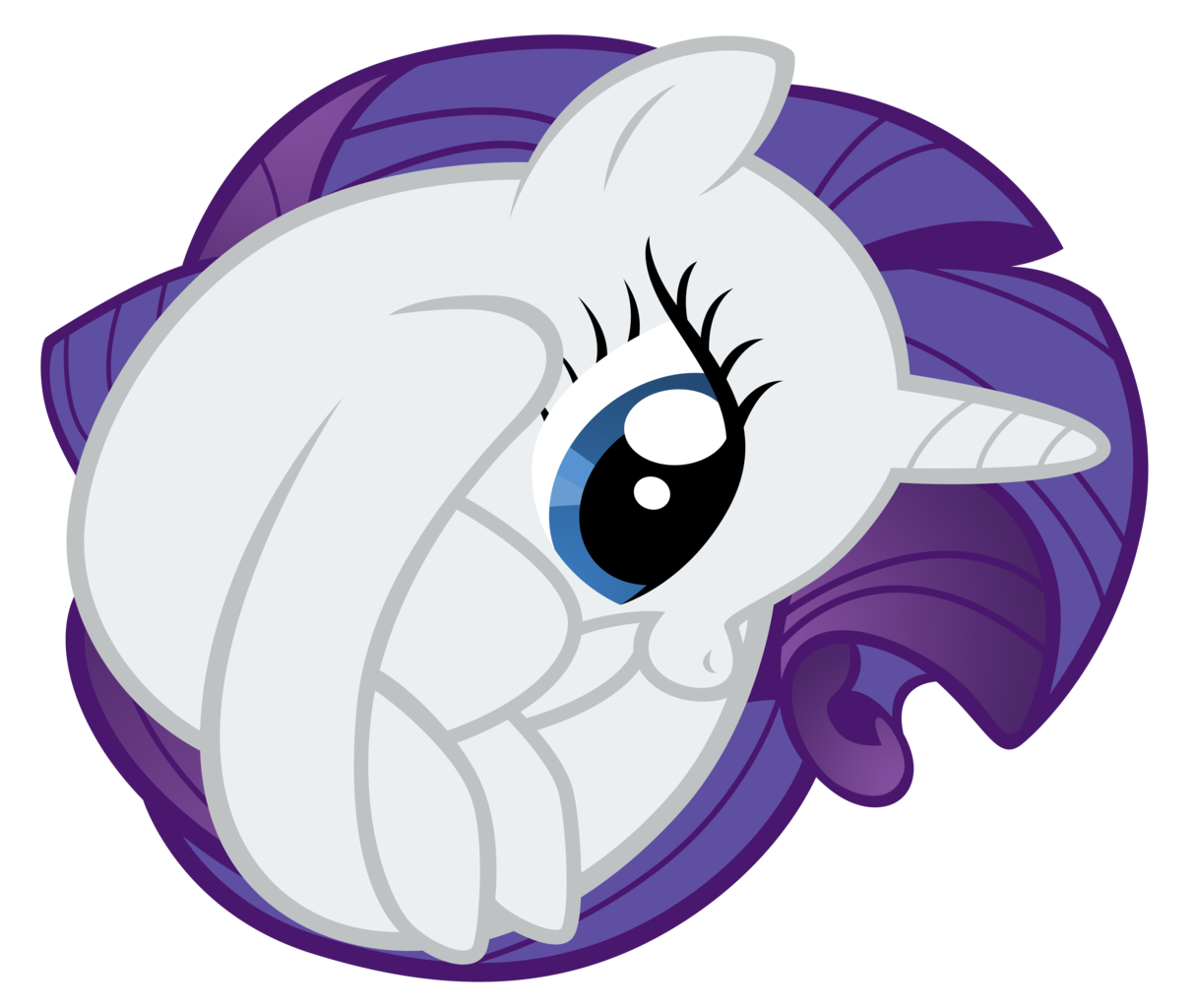 #1125918 - safe, artist:tardifice, edit, vector edit, rarity, the gift ...