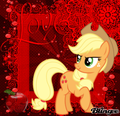 #1126857 - safe, applejack, g4, animated, blingee, exploitable meme ...
