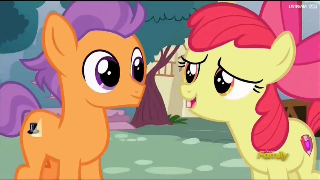 #1128218 - safe, screencap, apple bloom, tender taps, earth pony, pony ...