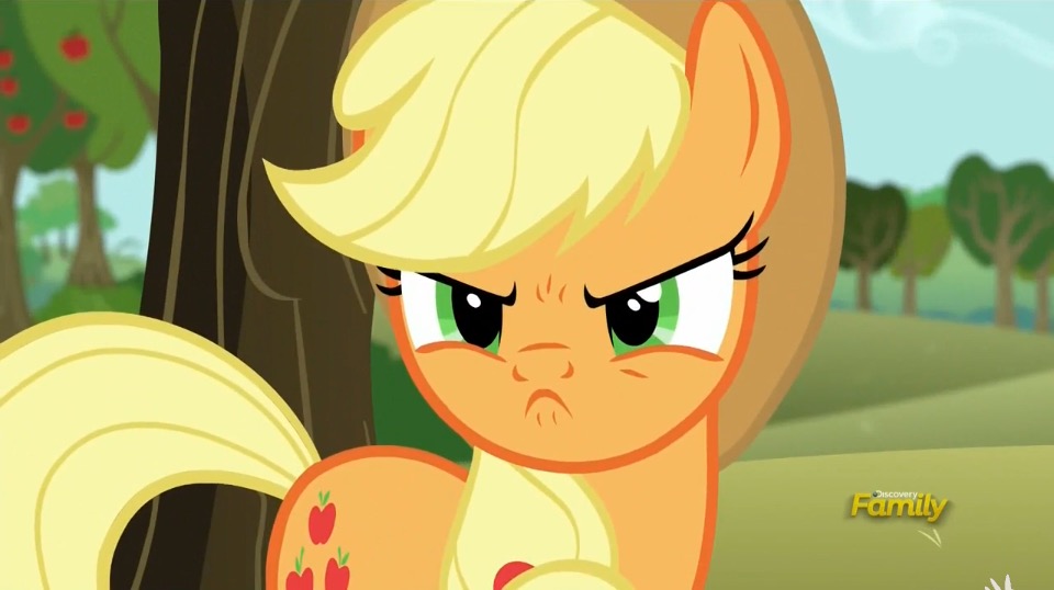 Applejack Angry