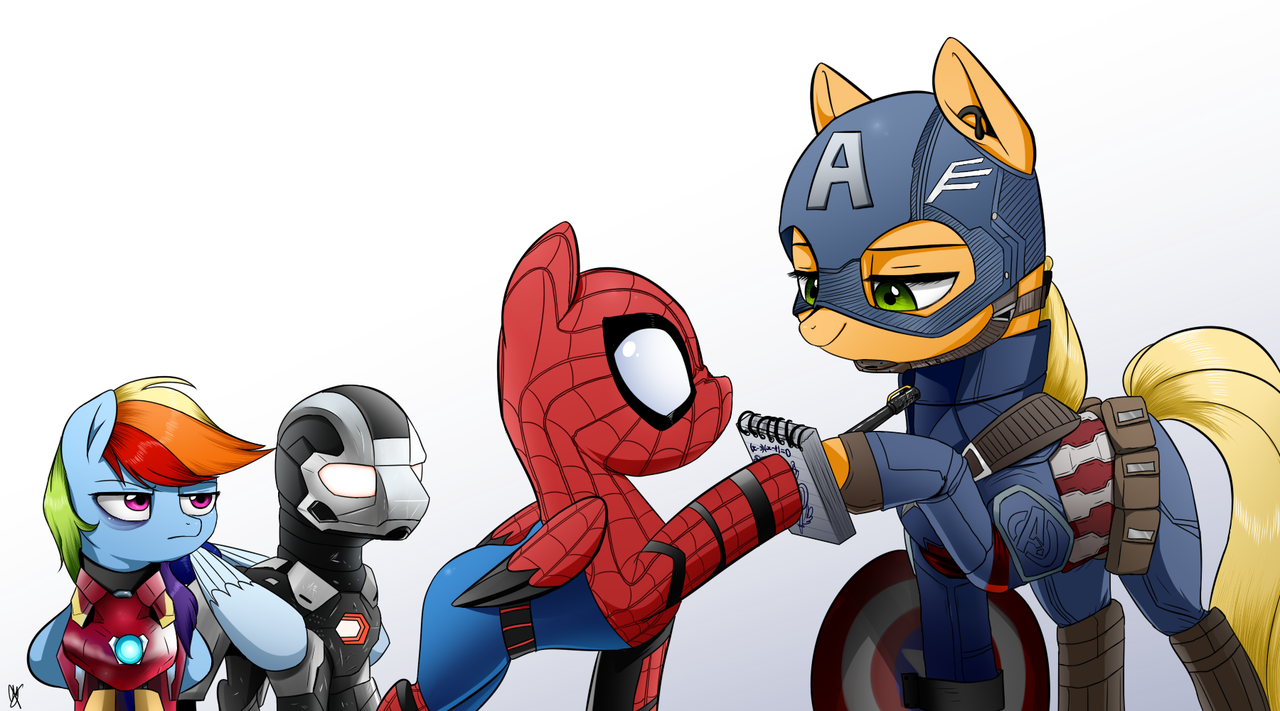 #1152264 - safe, artist:supermare, applejack, rainbow dash, scootaloo ...