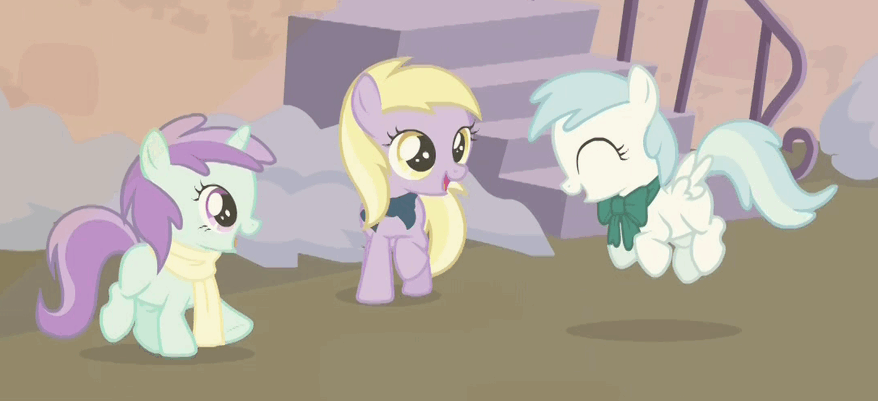#1154052 - safe, screencap, cotton cloudy, dinky hooves, liza doolots ...