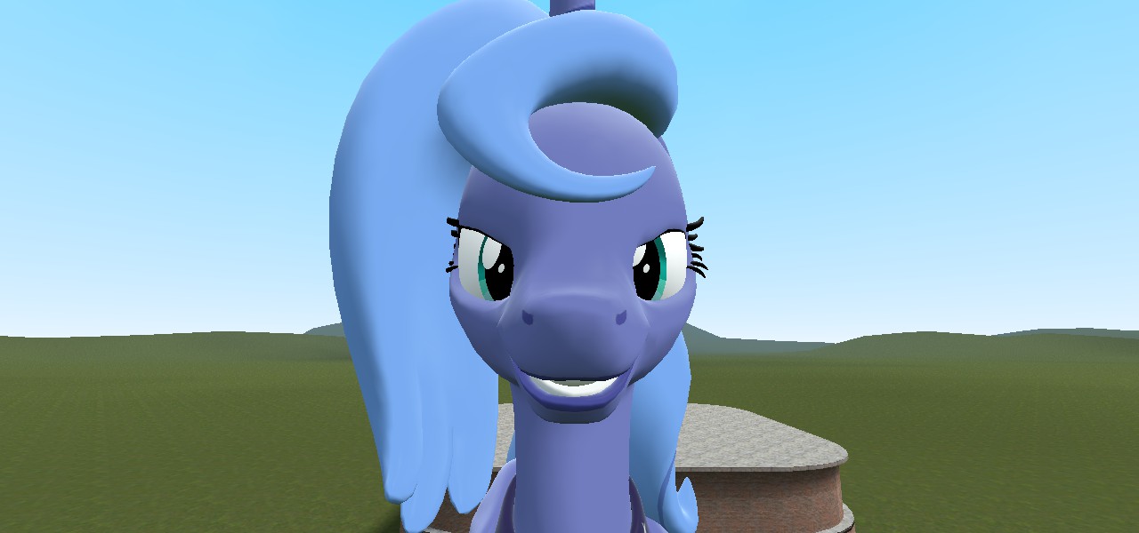 #1156457 - safe, artist:ouranoscaelus, princess luna, 3d, female, gmod ...