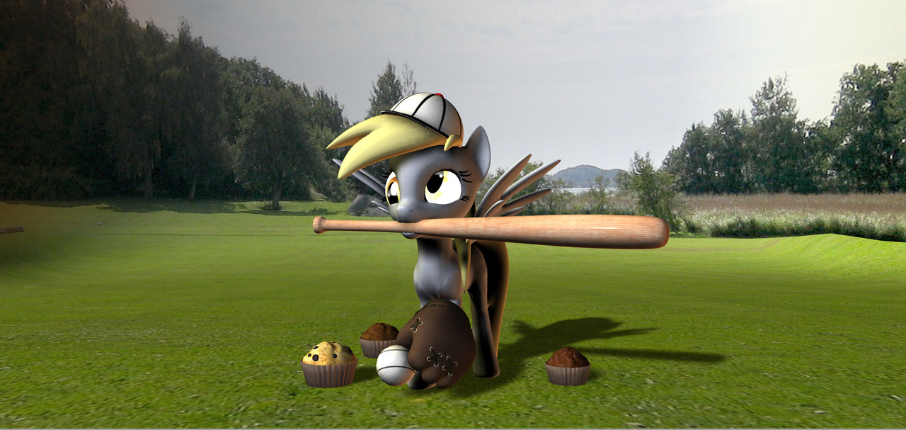 #1158692 - safe, artist:hectorny, derpy hooves, pegasus, pony, g4, 3d ...