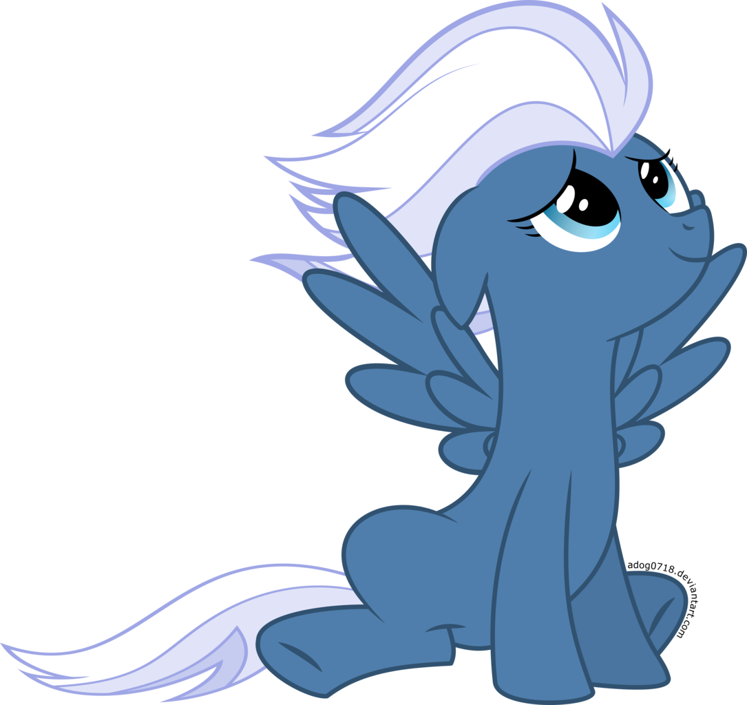 #1158810 - safe, artist:adog0718, night glider, pegasus, pony, g4, cute ...