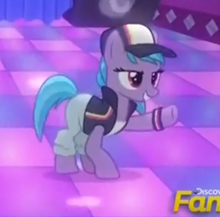 #1159467 - safe, screencap, azure velour, earth pony, pony, the saddle ...