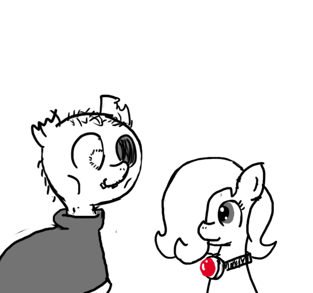 #1162927 - semi-grimdark, artist:ficficponyfic, oc, oc only, oc:emerald ...