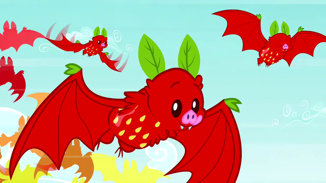#1163129 - safe, screencap, bat, fruit bat, apple family reunion ...