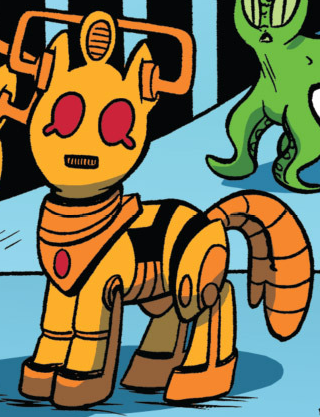 #1163198 - safe, alien, cyber pony, cyberman, pony, robot, robot pony ...