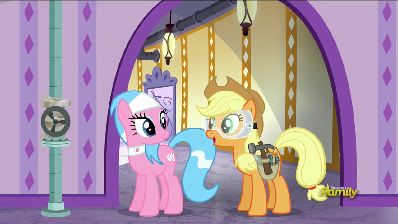 #1164843 - safe, screencap, aloe, applejack, applejack's "day" off, g4 ...