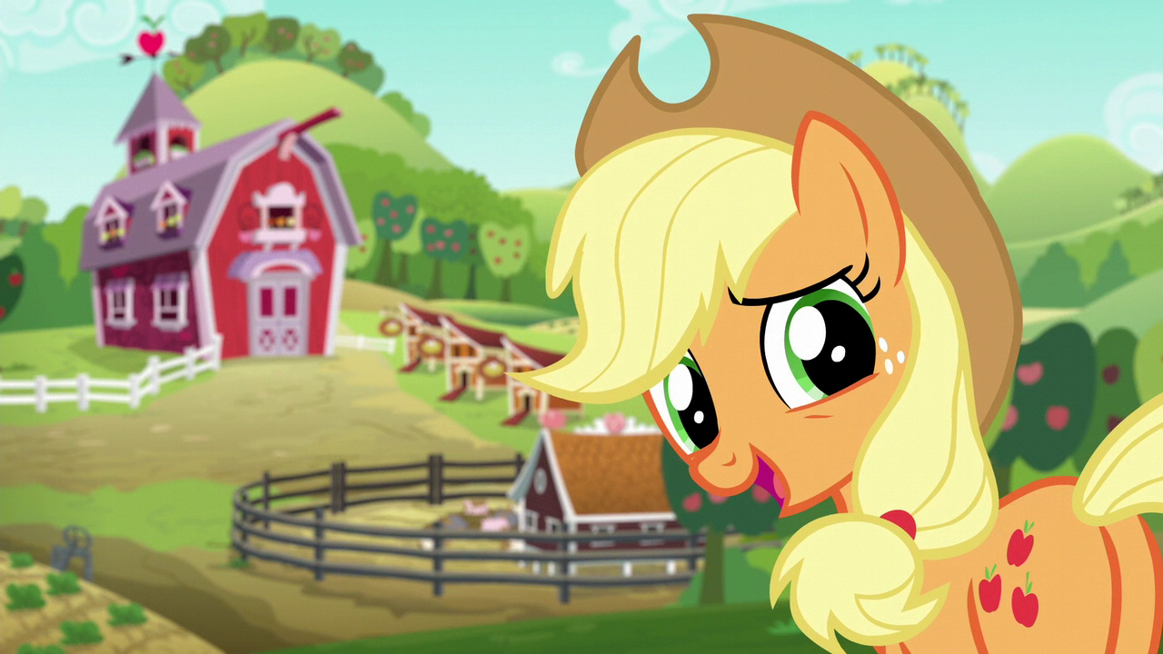 #1166101 - safe, screencap, applejack, pony, applejack's "day" off ...