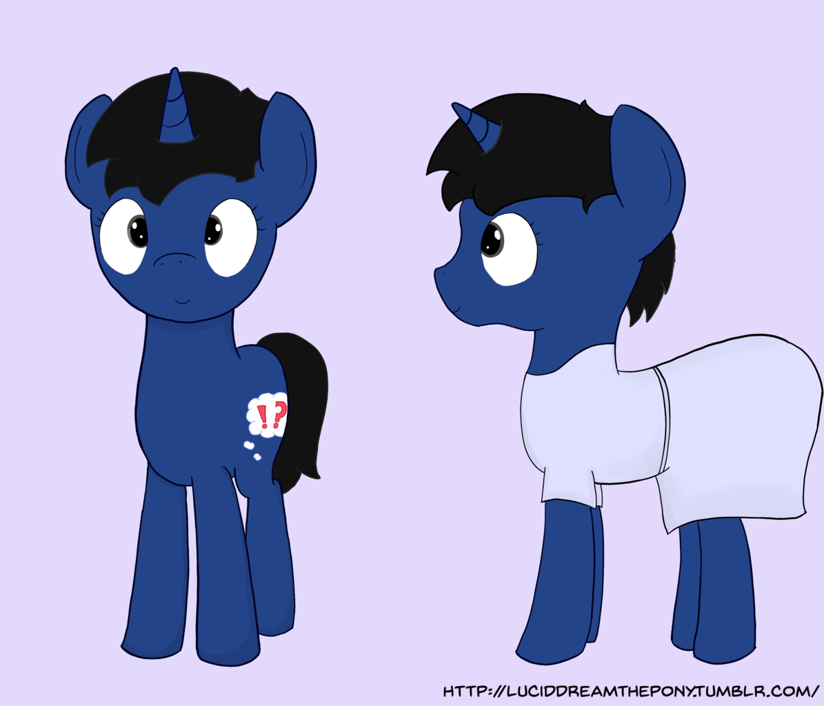 #1166533 - safe, artist:triplesevens, oc, oc only, oc:lucid dream, clothes, crossdressing, dress ...