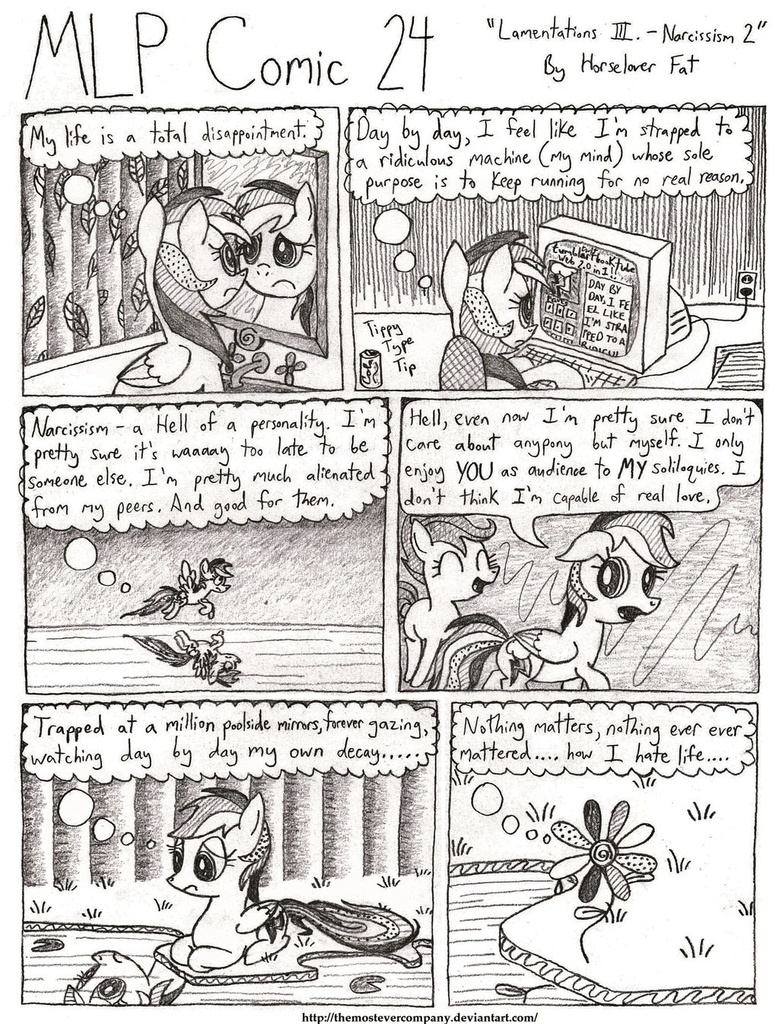 #1166540 - safe, artist:horselover fat, rainbow dash, scootaloo, comic ...