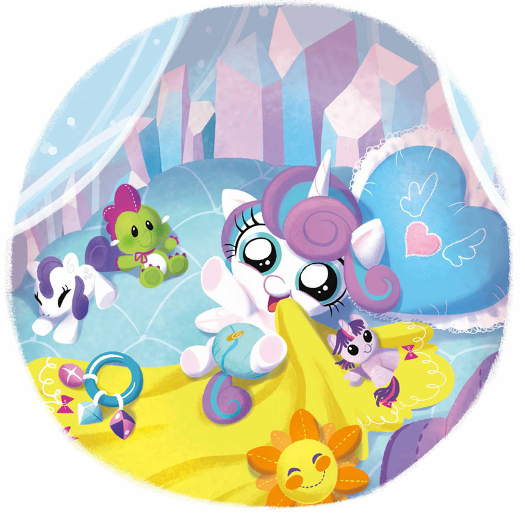 #1146407 - safe, artist:amy mebberson, princess flurry heart, rarity ...