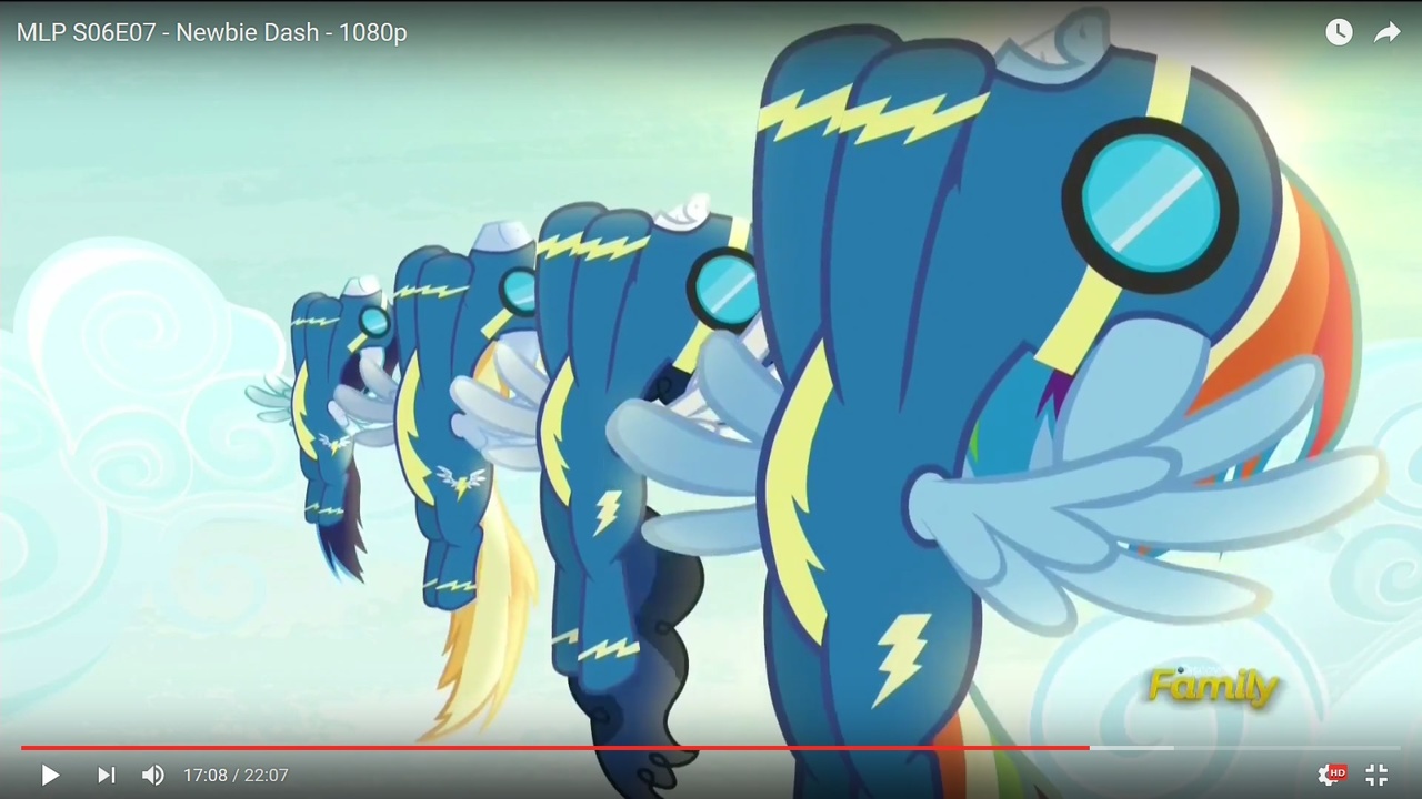 #1148650 - safe, screencap, high winds, lightning streak, rainbow dash ...