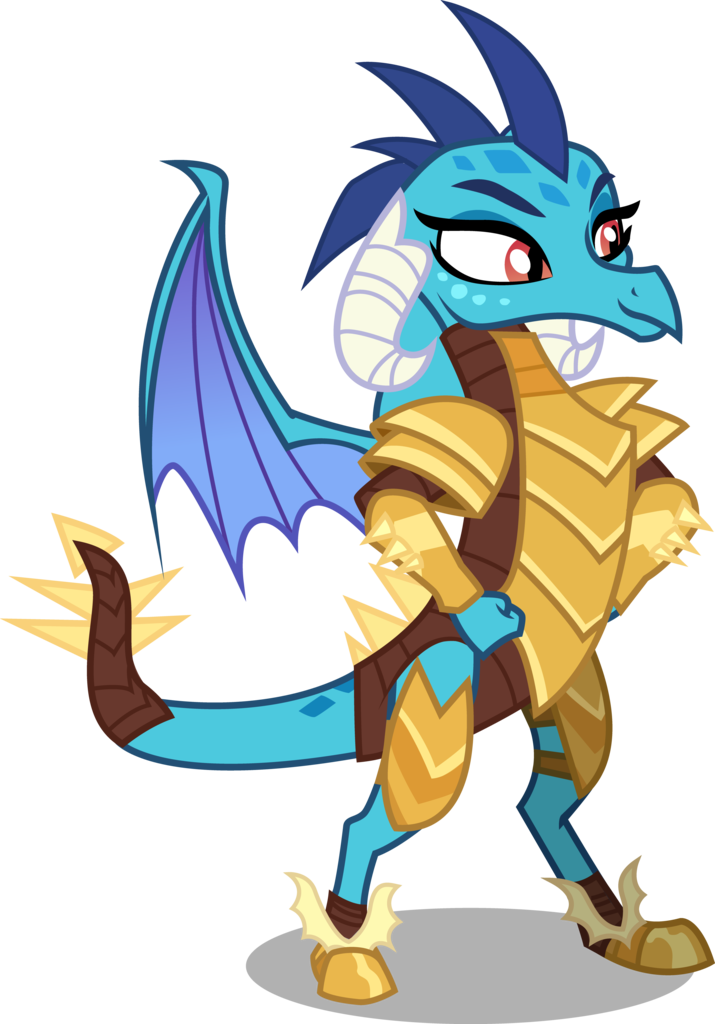 #1177563 - safe, artist:credechica4, princess ember, dragon, g4 ...