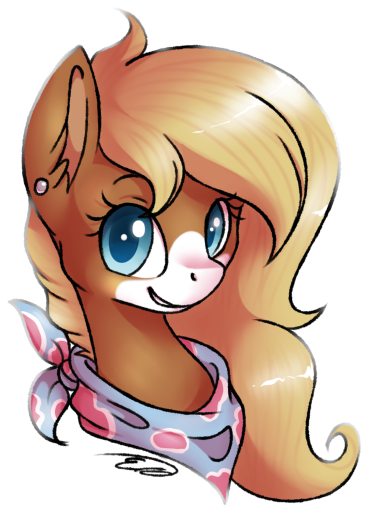 #1178708 - safe, artist:doekitty, oc, oc only, oc:jessica, bust ...